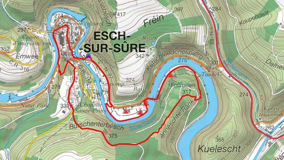En balade à Esch-sur-Sûre - Ardenne.org
